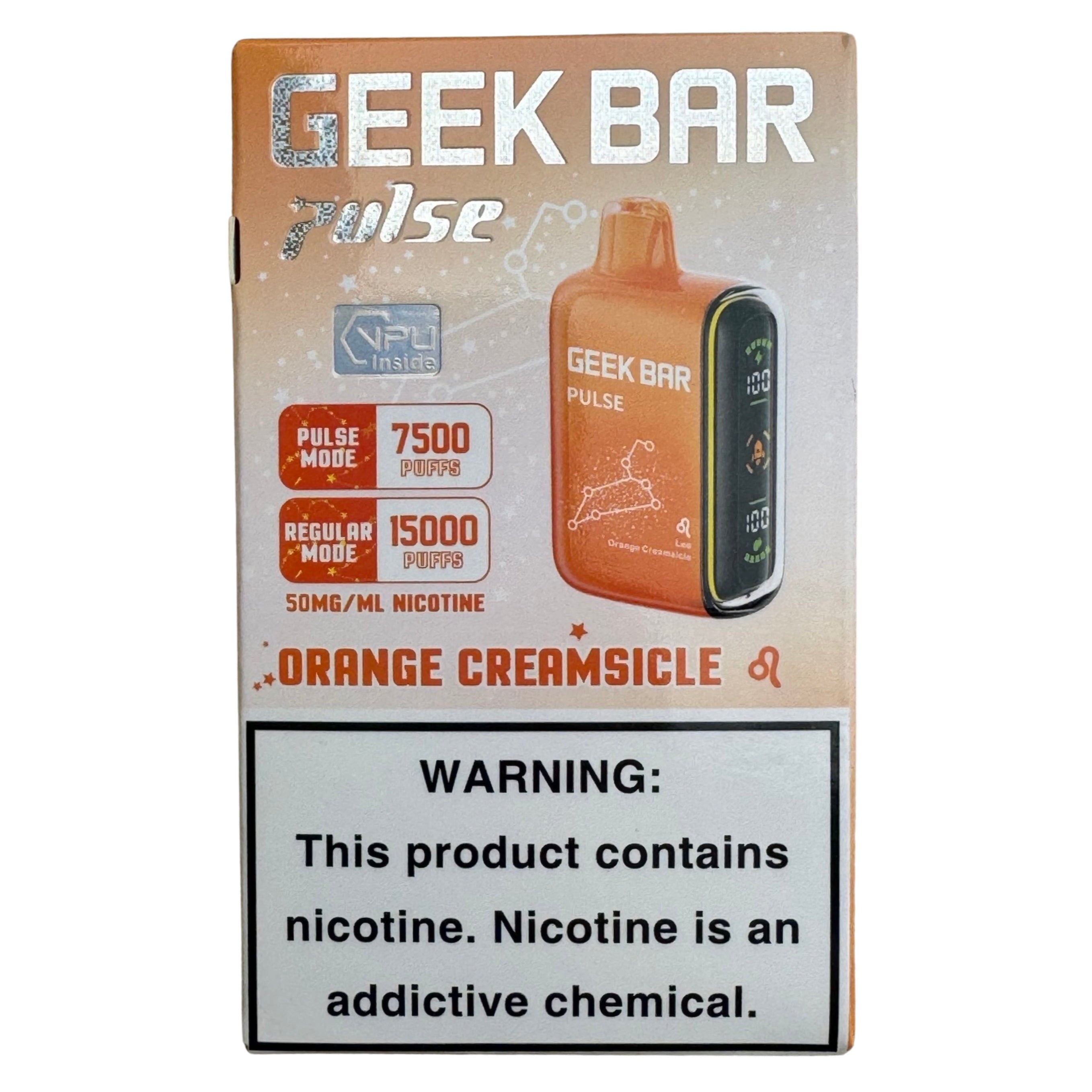 Orange Creamsicle - Geek Bar Pulse 15000 Puffs | Disposable Vape